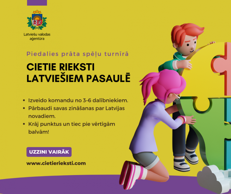 "CIETIE RIEKSTI LATVIEŠIEM PASAULĒ" sāk jauno sezonu